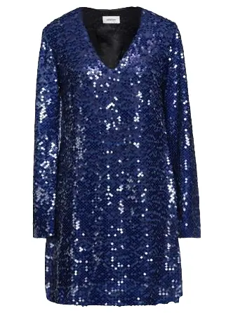 OTTOD'AME Mini Sequined Dress - Blue