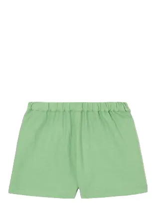 Cos Shorts In Organic Cotton And Polyamide - Green