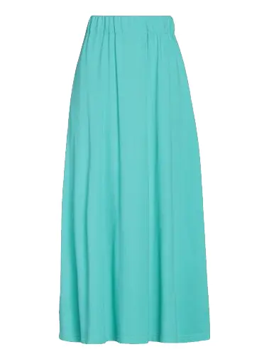 #HASHTAGMART Maxi Flared Skirt - Blue