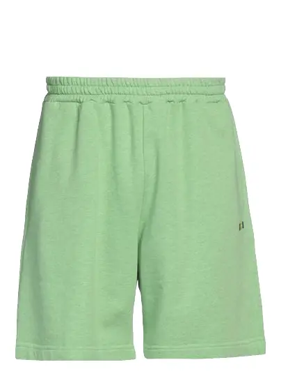 MSGM Cotton Terry Shorts - Green