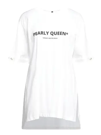 Mother Of Pearl Organic Cotton Printed T-shirt - White