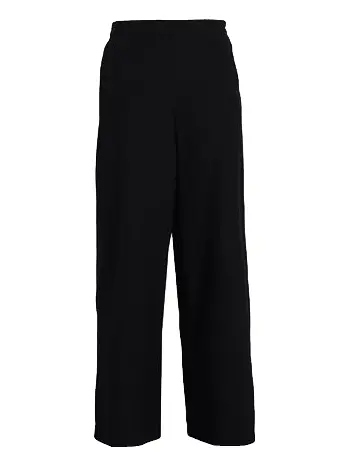 Vero Moda Plain Weave Comfort Fit Pants - Black