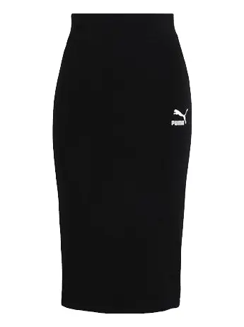 PUMA T7 Midi Skirt - Black