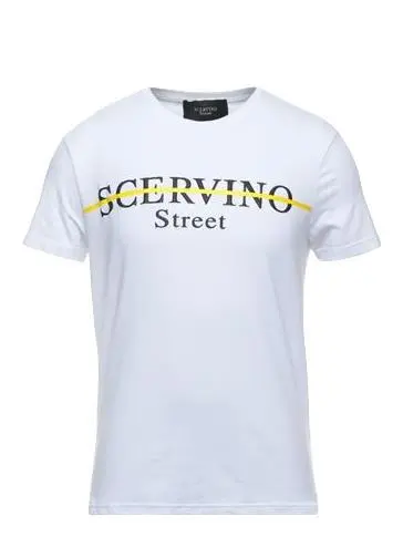 Ermanno Scervino T-shirt Size Cotton, Elastane - White
