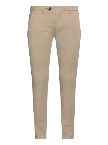 ROY ROGER'S Pants Size Cotton, Elastane - Beige