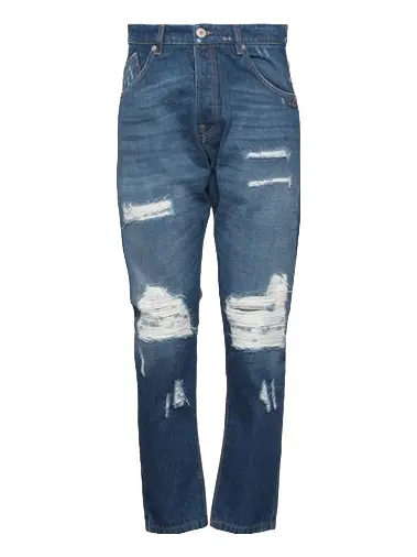 BERNA Cotton Denim Jeans - Blue