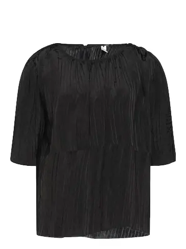 SOUVENIR Pleated Top - Black