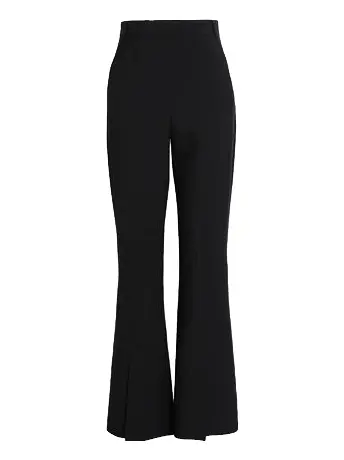 Topshop Flared Trousers - Black
