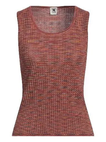 Missoni Knitted Multicolor Top - Red