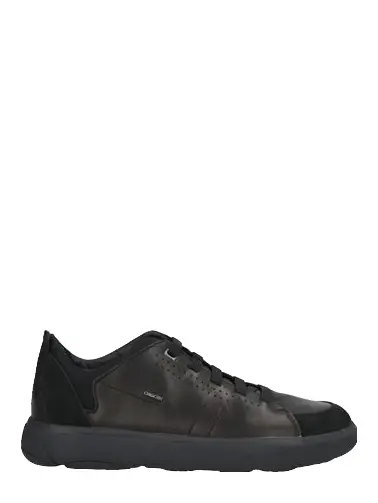 Geox Leather Low-top Sneakers - Black