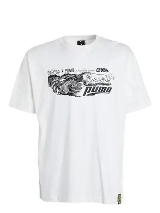 PUMA X Staple Graphic Tee T-shirt Size Cotton - Off White