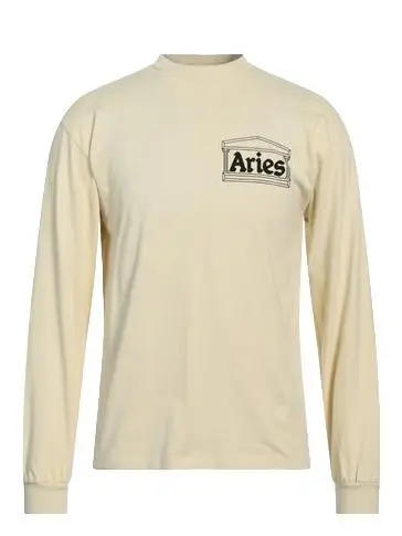 Aries T-shirt Cream Size Cotton - White