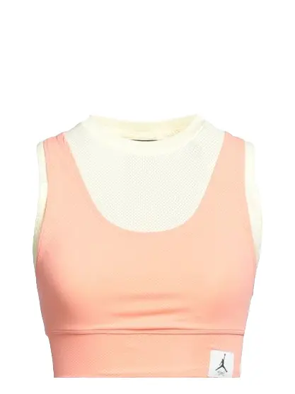 JORDAN Two-tone Sleeveless Top - Salmon Pink