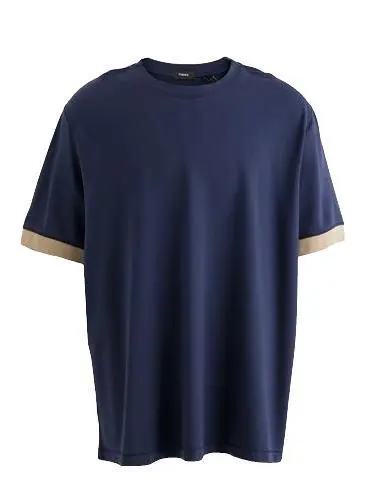 Theory T-shirt Size Viscose, Polyamide, Elastane - Blue