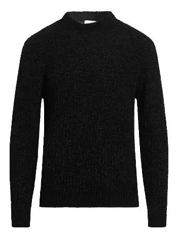 GAZZARRINI Knitted Crewneck Sweater - Black