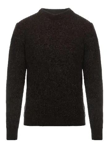 GAZZARRINI Knitted Crewneck Sweater - Brown