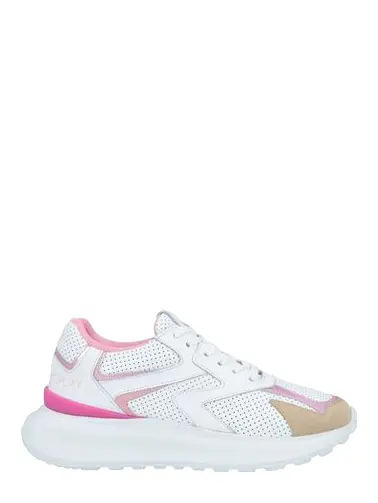 OFF PLAY Leather Low-top Sneakers - White