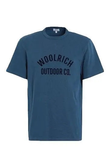 Woolrich Graphic Tee T-shirt Size Cotton - Blue