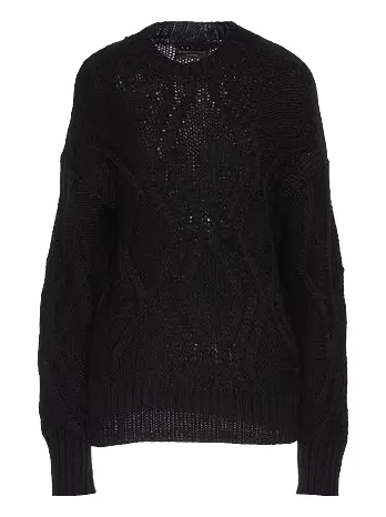 ANGELA MELE MILANO Knitted Sweater - Black