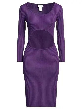 VICOLO Midi Bodycon Dress - Purple