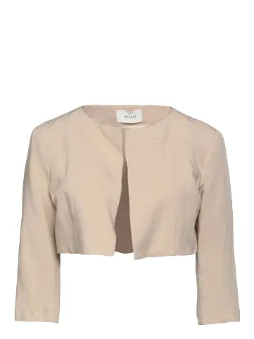 VICOLO Single-breasted Blazer - Beige