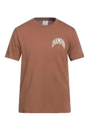Champion T-shirt Size Cotton - Brown