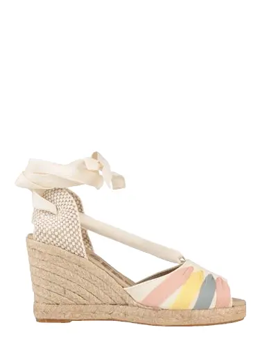 GIOSEPPO Espadrille Sandals - White