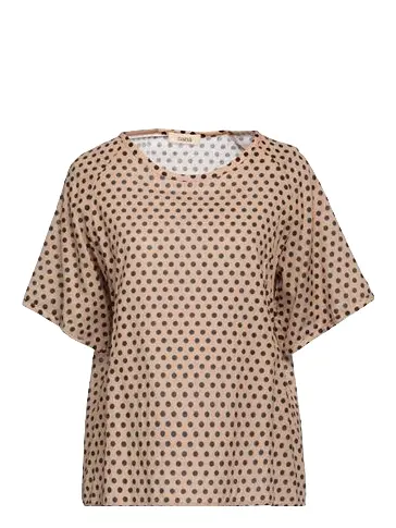 NANÀ ITALIAN HEART Polka Dot Top - Beige