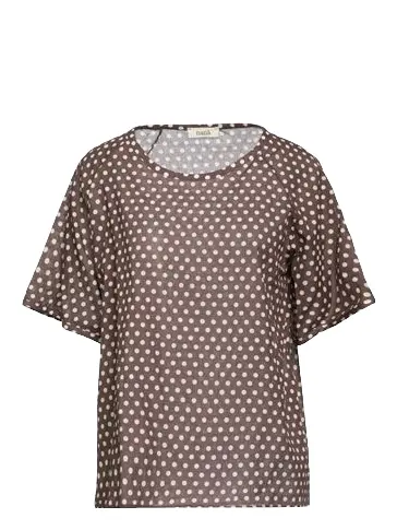 NANÀ ITALIAN HEART Polka Dot Top - Brown