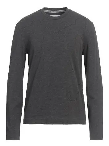 BIKKEMBERGS T-shirt Size Cotton, Elastane - Grey