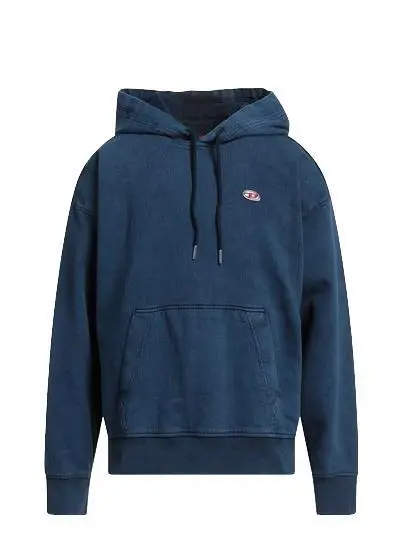 DIESEL® Cotton-blend Fleece Sweatshirt - Blue