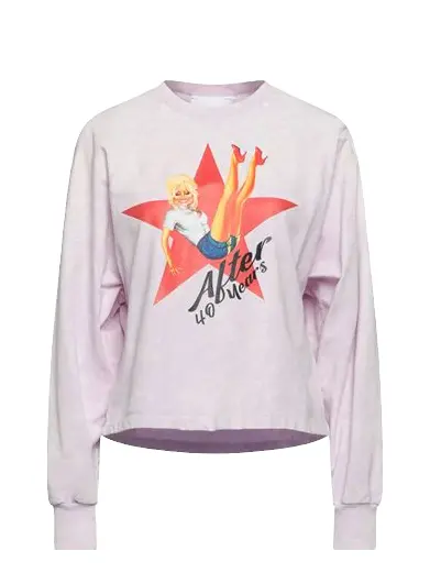 BRAND UNIQUE Sweatshirt With Print - Purple