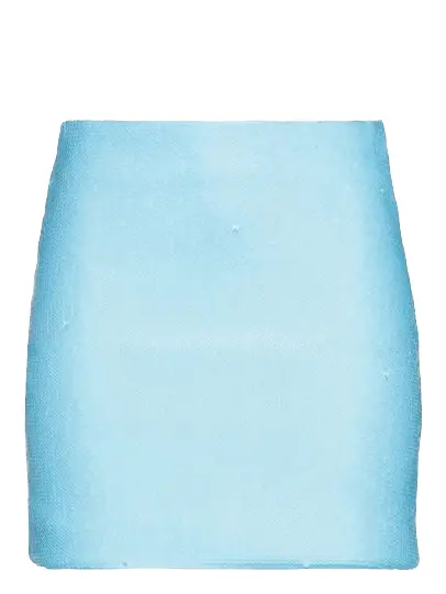 VICOLO Mini Sequined Skirt - Blue