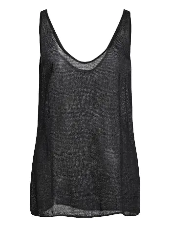 DRYKORN Woven Top - Black