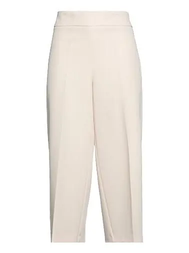 TWENTY EASY BY KAOS Wide-leg Cropped Pants - White