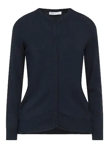CARACTÈRE Knitted Cardigan - Blue