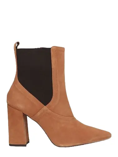 Geox Suede Ankle Boots - Beige