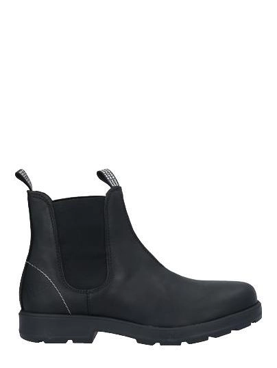 DOCKSTEPS Soft Leather Ankle Boots - Black