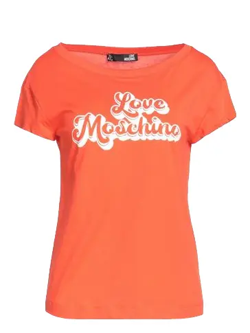 Moschino Logo-print T-shirt - Orange
