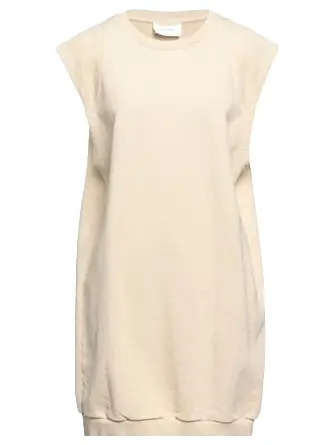 American Vintage Mini T-shirt Dress - Beige