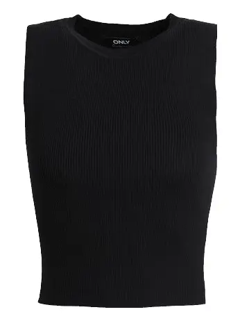Only Viscose Nylon Top - Black