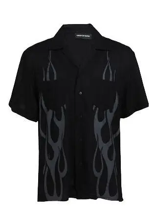 VISION OF SUPER Shirt Size Viscose - Black