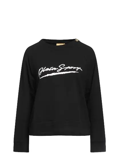 PLEIN SPORT French Terry Sweatshirt - Black