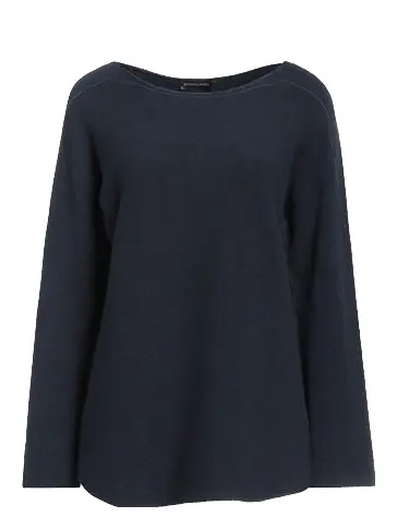 SPADALONGA Knitted Sweater - Navy Blue