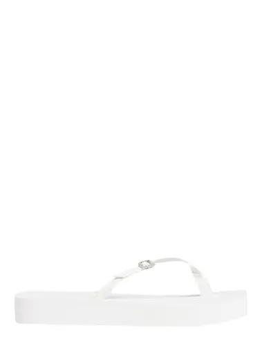 STUART WEITZMAN Thong Sandal - White