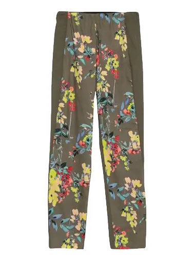 PIANURASTUDIO Tapered Floral-print Pants - Green