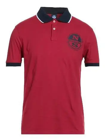 NORTH SAILS Polo Shirt Brick Size Cotton, Elastane - Red