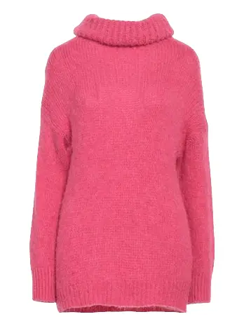 CARACTÈRE Turtleneck Knit Top - Pink