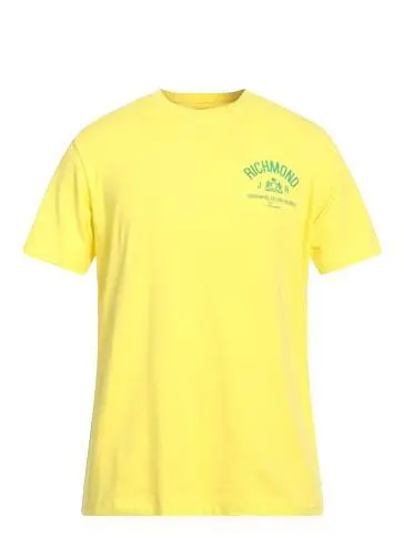 John Richmond T-shirt Size Cotton, Lycra - Yellow