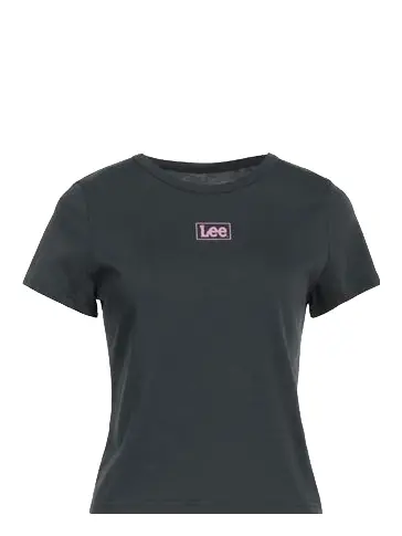 LEEM T-shirt Charcoal Cotton - Grey
